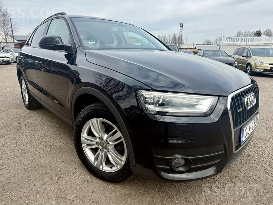 Black Audi Q3 2014 in Riga, with an engine capacity of 2.00 L and mileage of 0 thousand km for 9990 €, photo 4 on AUTOMOTO.COM.LV