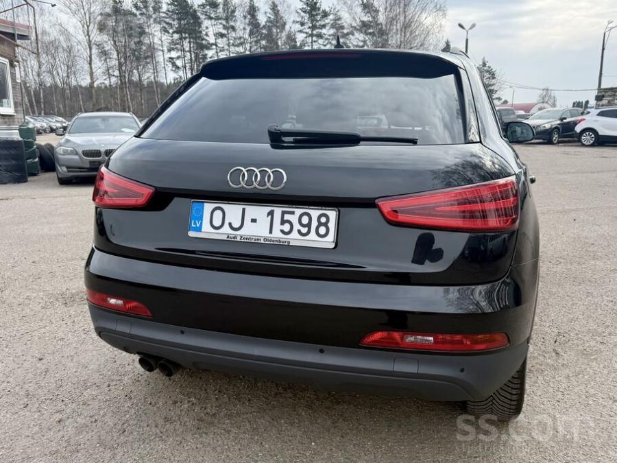 Black Audi Q3 2014 in Riga, with an engine capacity of 2.00 L and mileage of 0 thousand km for 9990 €, photo 7 on AUTOMOTO.COM.LV