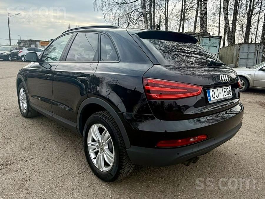 Black Audi Q3 2014 in Riga, with an engine capacity of 2.00 L and mileage of 0 thousand km for 9990 €, photo 8 on AUTOMOTO.COM.LV
