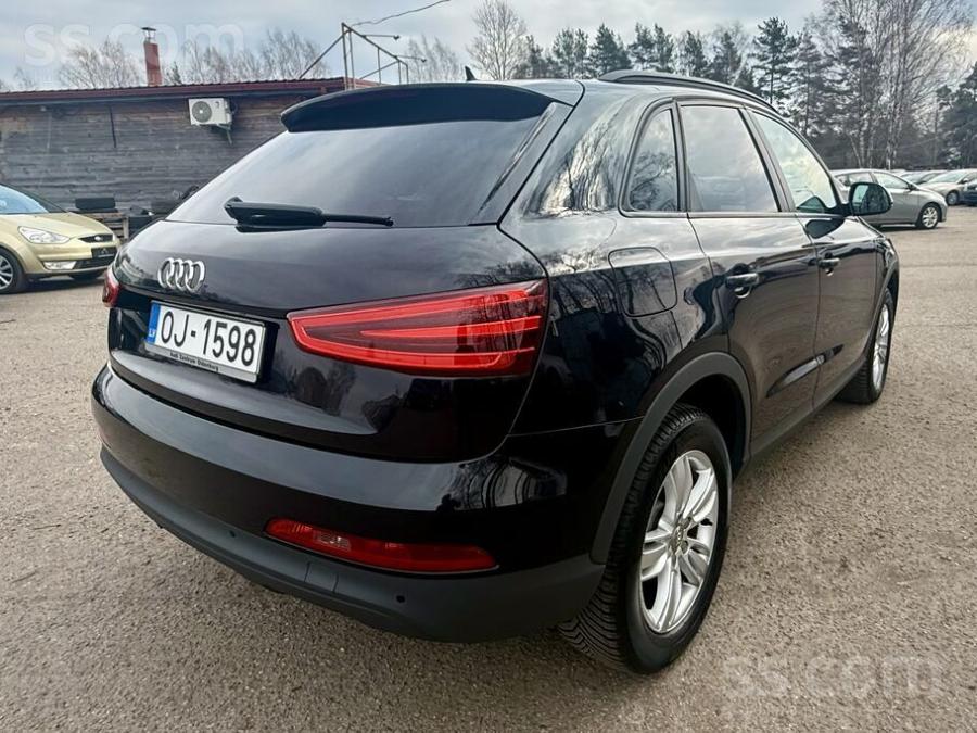 Black Audi Q3 2014 in Riga, with an engine capacity of 2.00 L and mileage of 0 thousand km for 9990 €, photo 10 on AUTOMOTO.COM.LV