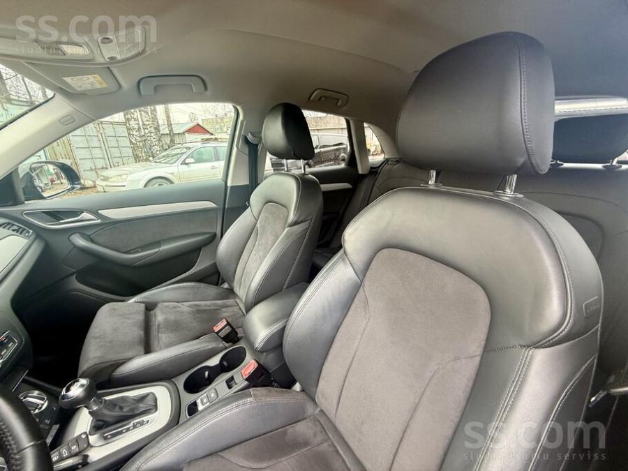 Black Audi Q3 2014 in Riga, with an engine capacity of 2.00 L and mileage of 0 thousand km for 9990 €, photo 15 on AUTOMOTO.COM.LV