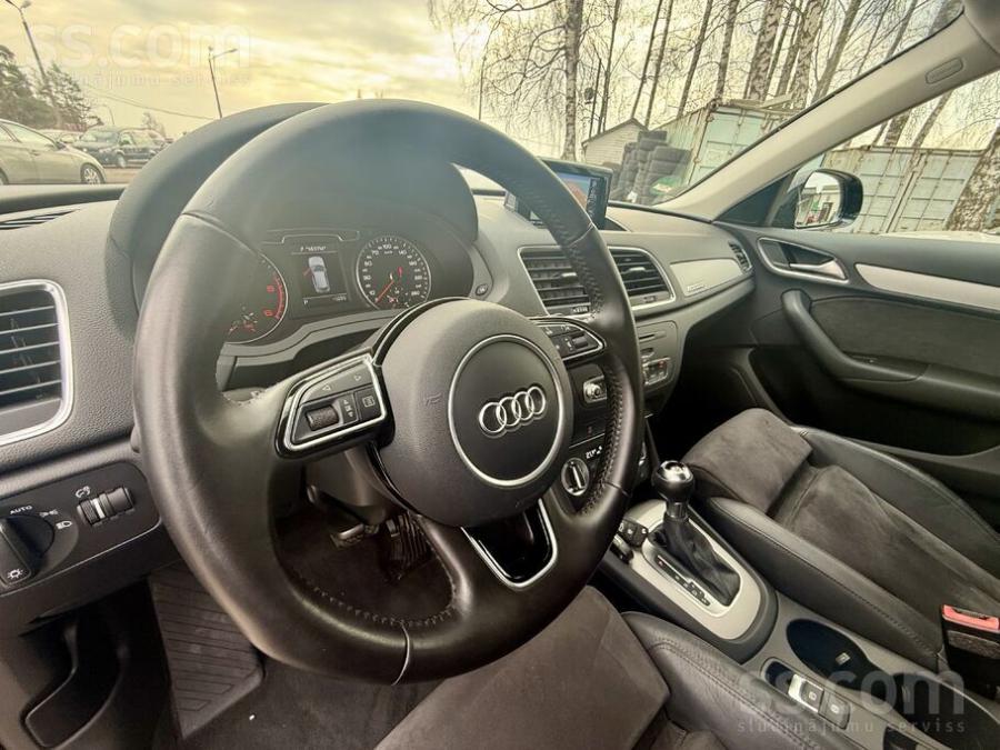 Black Audi Q3 2014 in Riga, with an engine capacity of 2.00 L and mileage of 0 thousand km for 9990 €, photo 19 on AUTOMOTO.COM.LV