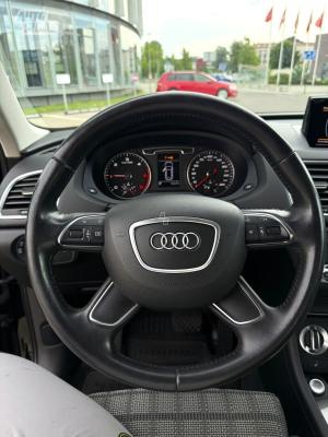 Black Audi Q3 2014 in Vilnius, with an engine capacity of 2.00 L and mileage of 232 thousand km for 12500 €, photo 23 on AUTOMOTO.COM.LV