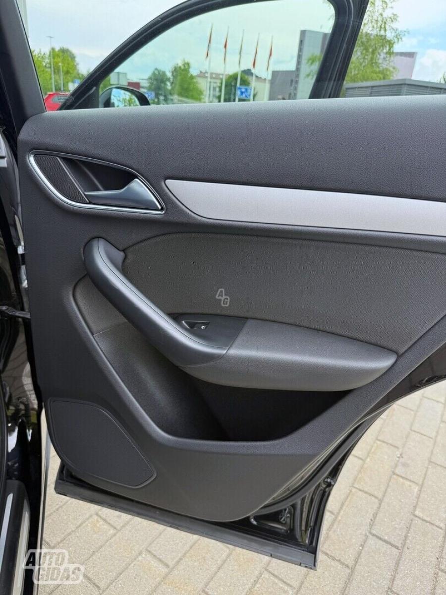 Black Audi Q3 2014 in Vilnius, with an engine capacity of 2.00 L and mileage of 232 thousand km for 12500 €, photo 26 on AUTOMOTO.COM.LV
