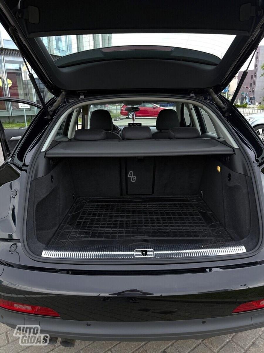 Black Audi Q3 2014 in Vilnius, with an engine capacity of 2.00 L and mileage of 232 thousand km for 12500 €, photo 28 on AUTOMOTO.COM.LV