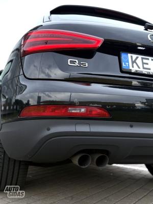 Black Audi Q3 2014 in Vilnius, with an engine capacity of 2.00 L and mileage of 232 thousand km for 12500 €, photo 34 on AUTOMOTO.COM.LV