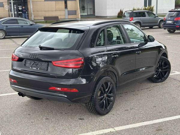 Black Audi Q3 2014 in Ukmerge, with an engine capacity of 1.98 L and mileage of 227 thousand km for 9500 €, photo 6 on AUTOMOTO.COM.LV