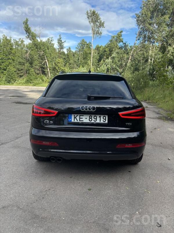 Melns Audi Q3 2014 Jūrmala, ar dzinēja tilpumu 2.00 L un nobraukumu 115 tūkst. km par 14500 €, foto 6 vietnē AUTOMOTO.COM.LV
