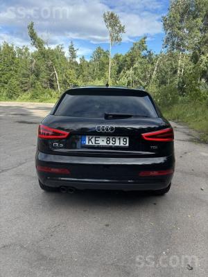 Black Audi Q3 2014 in Jurmala, with an engine capacity of 2.00 L and mileage of 115 thousand km for 14500 €, photo 7 on AUTOMOTO.COM.LV