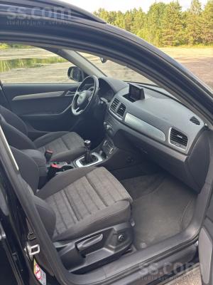 Black Audi Q3 2014 in Jurmala, with an engine capacity of 2.00 L and mileage of 115 thousand km for 14500 €, photo 11 on AUTOMOTO.COM.LV