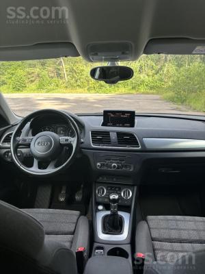 Black Audi Q3 2014 in Jurmala, with an engine capacity of 2.00 L and mileage of 115 thousand km for 14500 €, photo 13 on AUTOMOTO.COM.LV