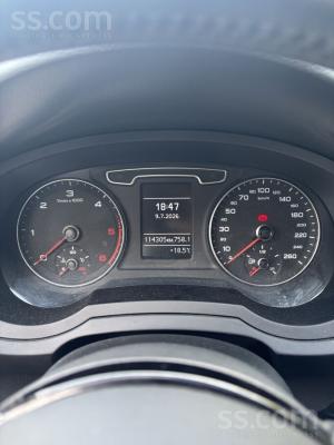 Black Audi Q3 2014 in Jurmala, with an engine capacity of 2.00 L and mileage of 115 thousand km for 14500 €, photo 14 on AUTOMOTO.COM.LV
