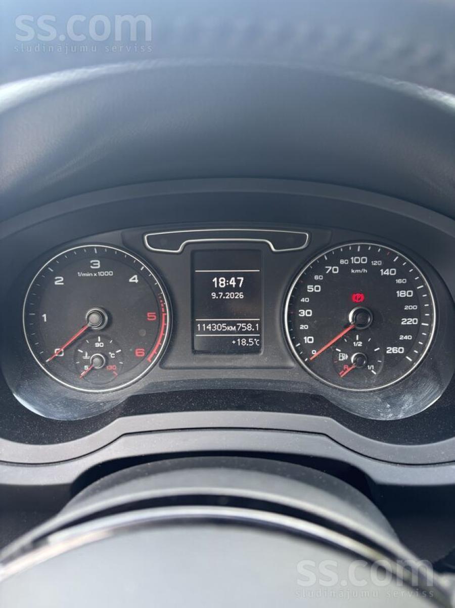 Black Audi Q3 2014 in Jurmala, with an engine capacity of 2.00 L and mileage of 115 thousand km for 14500 €, photo 14 on AUTOMOTO.COM.LV