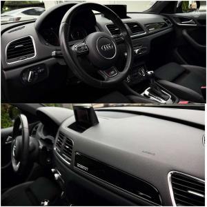 Melns Audi Q3 2014 Kauņa, ar dzinēja tilpumu 2.00 L un nobraukumu 240 tūkst. km par 13450 €, foto 5 vietnē AUTOMOTO.COM.LV