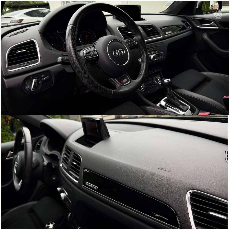 Melns Audi Q3 2014 Kauņa, ar dzinēja tilpumu 2.00 L un nobraukumu 240 tūkst. km par 13450 €, foto 5 vietnē AUTOMOTO.COM.LV