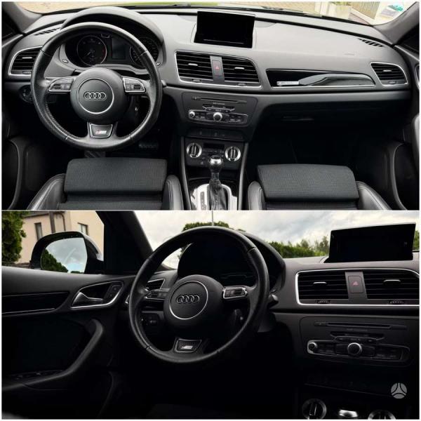 Black Audi Q3 2014 in Kaunas, with an engine capacity of 2.00 L and mileage of 240 thousand km for 13450 €, photo 5 on AUTOMOTO.COM.LV