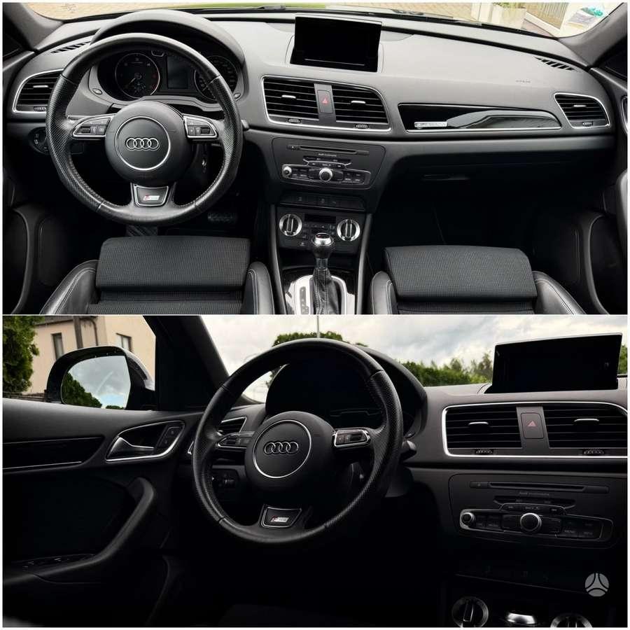 Melns Audi Q3 2014 Kauņa, ar dzinēja tilpumu 2.00 L un nobraukumu 240 tūkst. km par 13450 €, foto 6 vietnē AUTOMOTO.COM.LV