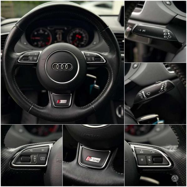 Black Audi Q3 2014 in Kaunas, with an engine capacity of 2.00 L and mileage of 240 thousand km for 13450 €, photo 6 on AUTOMOTO.COM.LV