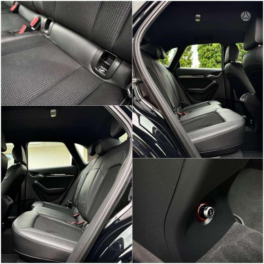 Melns Audi Q3 2014 Kauņa, ar dzinēja tilpumu 2.00 L un nobraukumu 240 tūkst. km par 13450 €, foto 12 vietnē AUTOMOTO.COM.LV