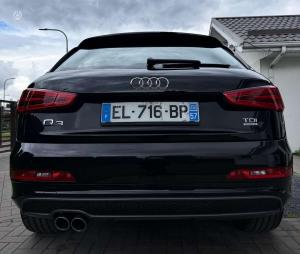 Melns Audi Q3 2014 Kauņa, ar dzinēja tilpumu 2.00 L un nobraukumu 240 tūkst. km par 13450 €, foto 20 vietnē AUTOMOTO.COM.LV
