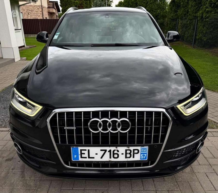 Melns Audi Q3 2014 Kauņa, ar dzinēja tilpumu 2.00 L un nobraukumu 240 tūkst. km par 13450 €, foto 21 vietnē AUTOMOTO.COM.LV