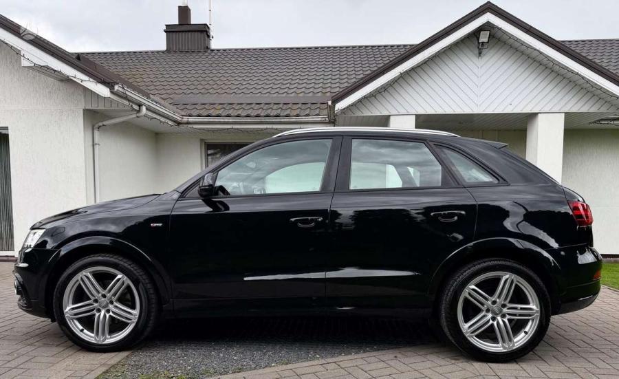 Melns Audi Q3 2014 Kauņa, ar dzinēja tilpumu 2.00 L un nobraukumu 240 tūkst. km par 13450 €, foto 22 vietnē AUTOMOTO.COM.LV