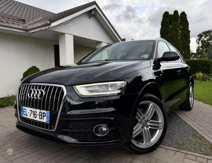 Melns Audi Q3 2014 Kauņa, ar dzinēja tilpumu 2.00 L un nobraukumu 240 tūkst. km par 13450 €, foto 27 vietnē AUTOMOTO.COM.LV