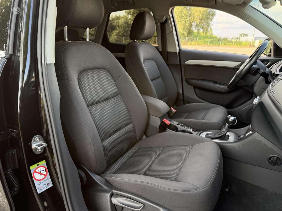 Melns Audi Q3 2014 Marijampole, ar dzinēja tilpumu 1.97 L un nobraukumu 299 tūkst. km par 9650 €, foto 17 vietnē AUTOMOTO.COM.LV