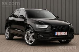 Melns Audi Q3 2014 Tukums, ar dzinēja tilpumu 2.00 L un nobraukumu 255 tūkst. km par 12000 €, foto  vietnē AUTOMOTO.COM.LV