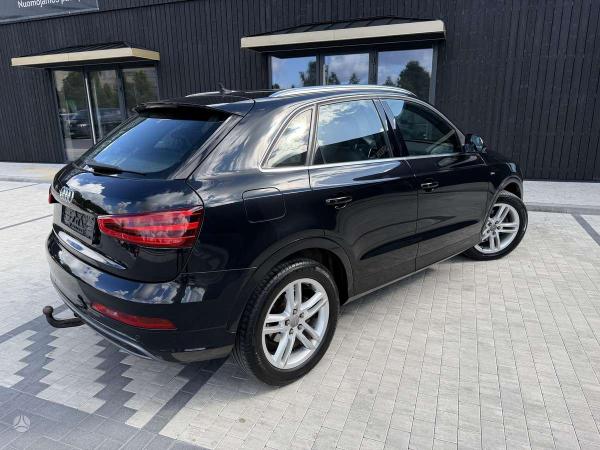 Black Audi Q3 2014 in Siauliai, with an engine capacity of 1.97 L and mileage of 289 thousand km for 10399 €, photo 5 on AUTOMOTO.COM.LV