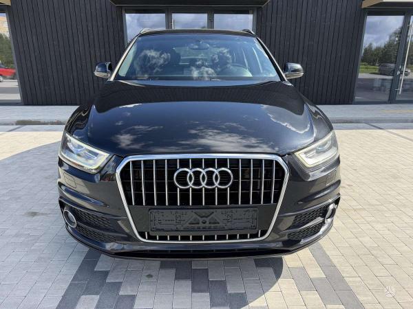 Black Audi Q3 2014 in Siauliai, with an engine capacity of 1.97 L and mileage of 289 thousand km for 10399 €, photo 6 on AUTOMOTO.COM.LV