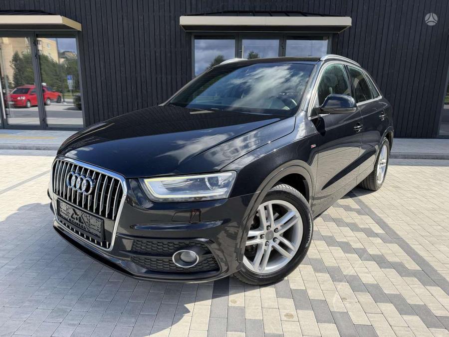 Black Audi Q3 2014 in Siauliai, with an engine capacity of 1.97 L and mileage of 289 thousand km for 10399 €, photo 8 on AUTOMOTO.COM.LV