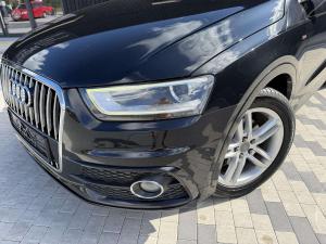 Black Audi Q3 2014 in Siauliai, with an engine capacity of 1.97 L and mileage of 289 thousand km for 10399 €, photo 10 on AUTOMOTO.COM.LV