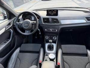 Black Audi Q3 2014 in Siauliai, with an engine capacity of 1.97 L and mileage of 289 thousand km for 10399 €, photo 16 on AUTOMOTO.COM.LV