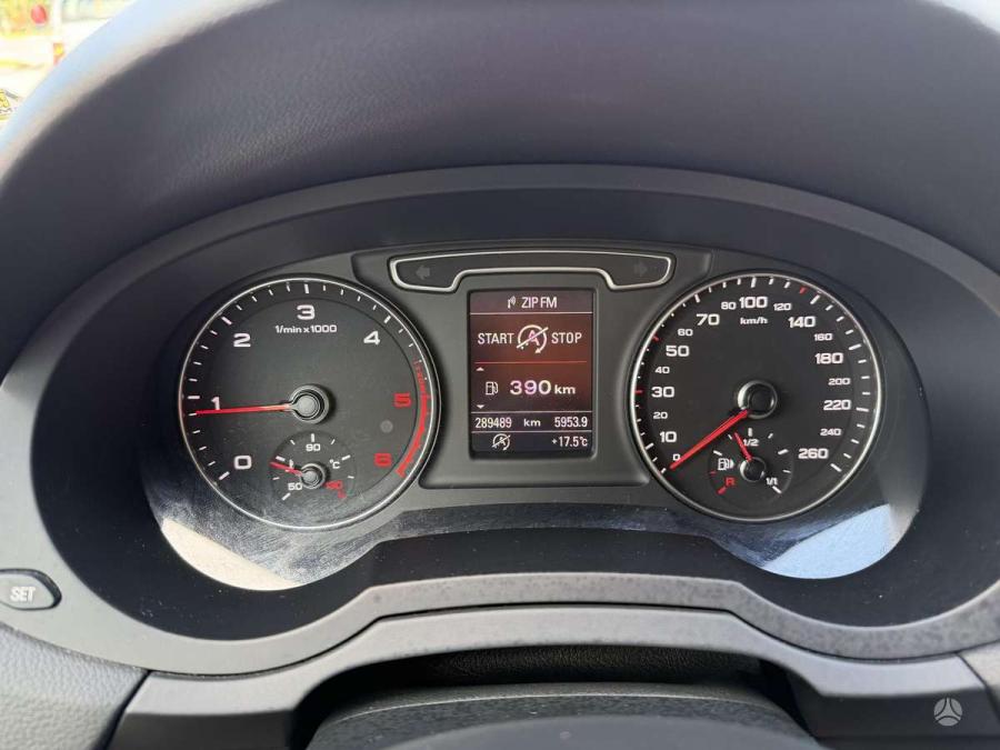 Black Audi Q3 2014 in Siauliai, with an engine capacity of 1.97 L and mileage of 289 thousand km for 10399 €, photo 17 on AUTOMOTO.COM.LV