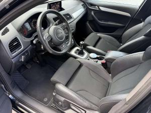 Black Audi Q3 2014 in Siauliai, with an engine capacity of 1.97 L and mileage of 289 thousand km for 10399 €, photo 20 on AUTOMOTO.COM.LV