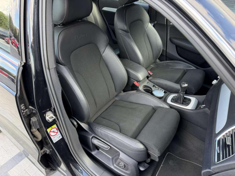 Black Audi Q3 2014 in Siauliai, with an engine capacity of 1.97 L and mileage of 289 thousand km for 10399 €, photo 21 on AUTOMOTO.COM.LV