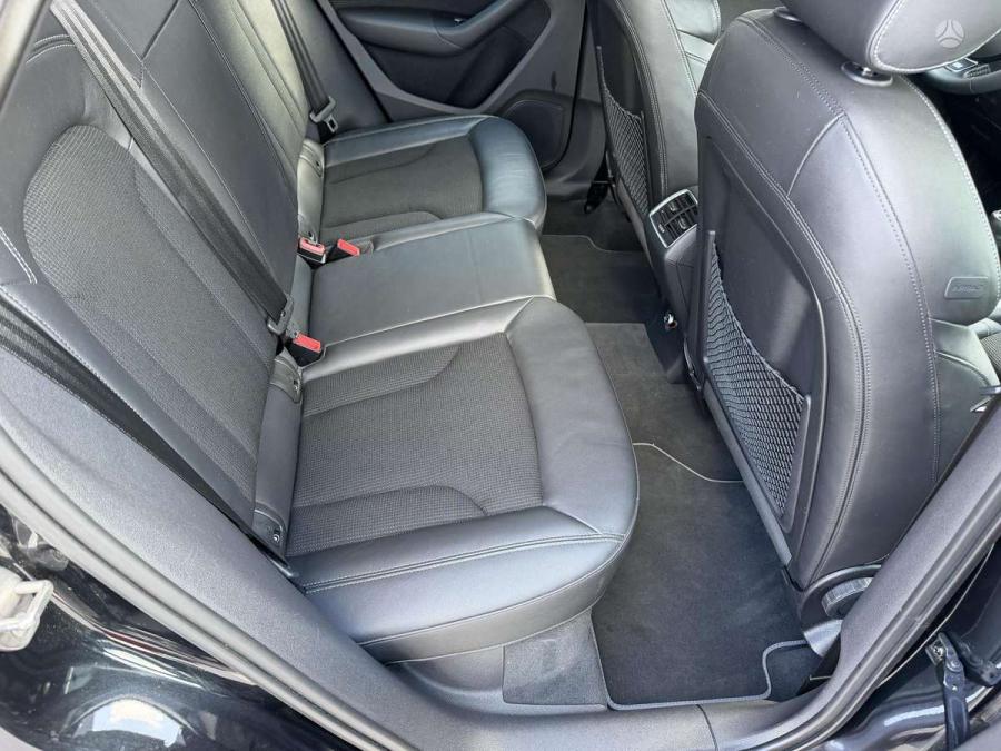 Black Audi Q3 2014 in Siauliai, with an engine capacity of 1.97 L and mileage of 289 thousand km for 10399 €, photo 24 on AUTOMOTO.COM.LV