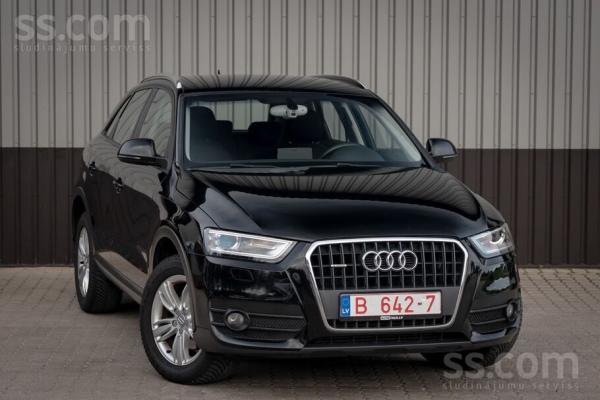 Melns Audi Q3 2014 Talsi, ar dzinēja tilpumu 2.00 L un nobraukumu 205 tūkst. km par 12550 €, foto 1 vietnē AUTOMOTO.COM.LV