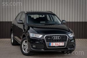 Melns Audi Q3 2014 Talsi, ar dzinēja tilpumu 2.00 L un nobraukumu 205 tūkst. km par 12550 €, foto  vietnē AUTOMOTO.COM.LV