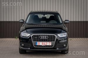 Melns Audi Q3 2014 Talsi, ar dzinēja tilpumu 2.00 L un nobraukumu 205 tūkst. km par 12550 €, foto 3 vietnē AUTOMOTO.COM.LV
