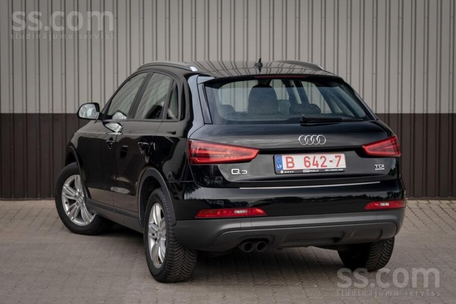 Melns Audi Q3 2014 Talsi, ar dzinēja tilpumu 2.00 L un nobraukumu 205 tūkst. km par 12550 €, foto 5 vietnē AUTOMOTO.COM.LV