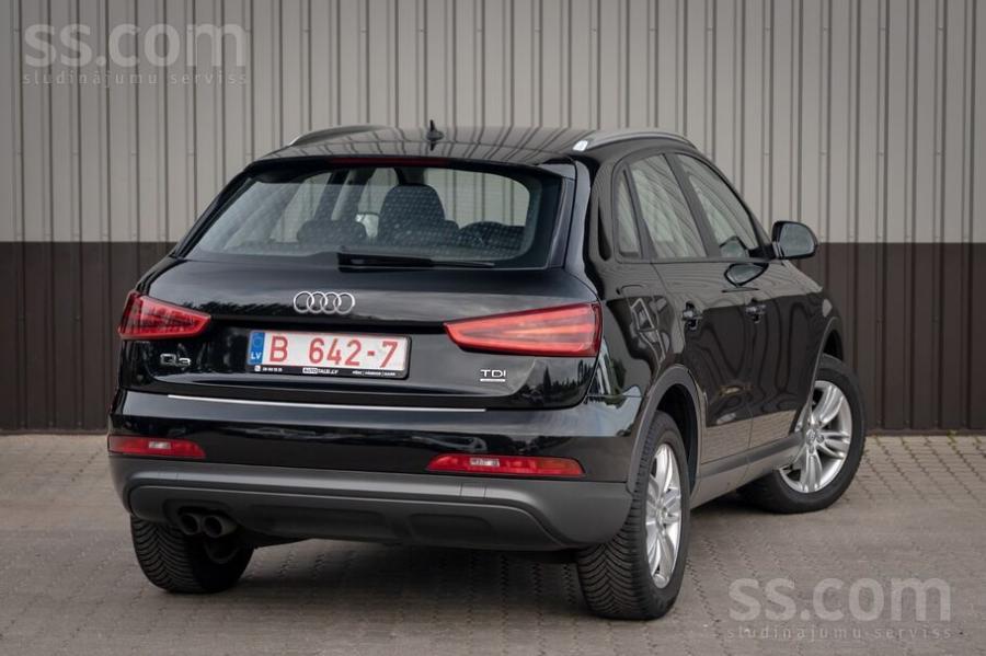 Melns Audi Q3 2014 Talsi, ar dzinēja tilpumu 2.00 L un nobraukumu 205 tūkst. km par 12550 €, foto 8 vietnē AUTOMOTO.COM.LV