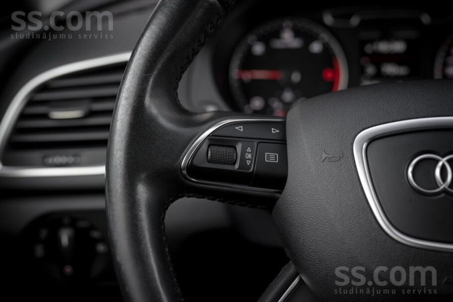 Melns Audi Q3 2014 Talsi, ar dzinēja tilpumu 2.00 L un nobraukumu 205 tūkst. km par 12550 €, foto 17 vietnē AUTOMOTO.COM.LV