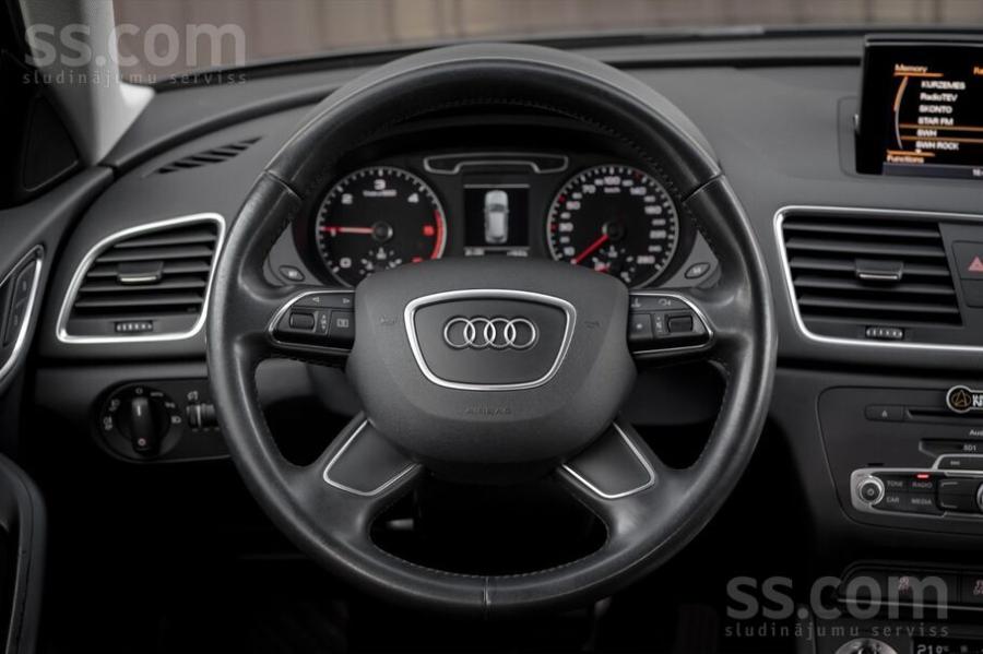 Melns Audi Q3 2014 Talsi, ar dzinēja tilpumu 2.00 L un nobraukumu 205 tūkst. km par 12550 €, foto 18 vietnē AUTOMOTO.COM.LV
