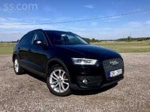 Black Audi Q3 2014 in Talsi, with an engine capacity of 2.00 L and mileage of 214 thousand km for 12500 €, photo  on AUTOMOTO.COM.LV