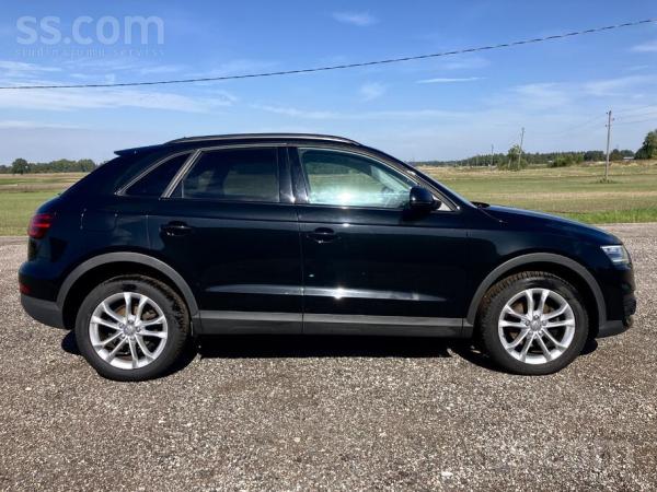 Melns Audi Q3 2014 Talsi, ar dzinēja tilpumu 2.00 L un nobraukumu 214 tūkst. km par 12500 €, foto 3 vietnē AUTOMOTO.COM.LV