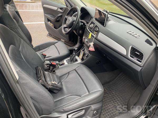 Melns Audi Q3 2015 Daugavpils, ar dzinēja tilpumu 2.00 L un nobraukumu 283 tūkst. km par 11500 €, foto 11 vietnē AUTOMOTO.COM.LV