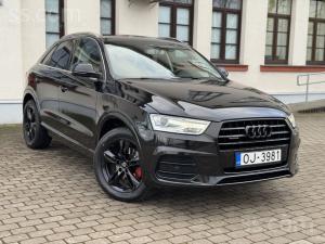 Black Audi Q3 2015 in Jelgava, with an engine capacity of 2.00 L and mileage of 218 thousand km for 14700 €, photo  on AUTOMOTO.COM.LV