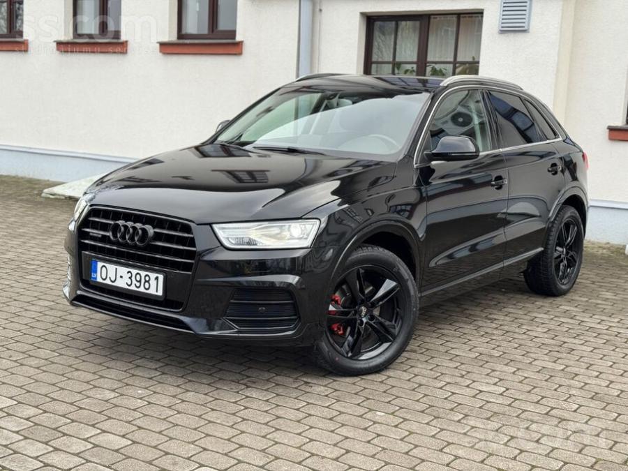 Melns Audi Q3 2015 Jelgava, ar dzinēja tilpumu 2.00 L un nobraukumu 218 tūkst. km par 14700 €, foto 2 vietnē AUTOMOTO.COM.LV
